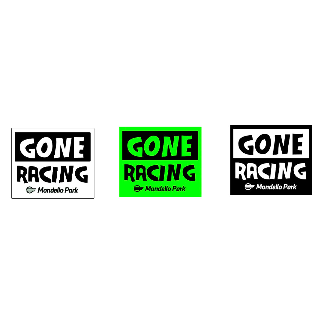 Gone Racing Sticker – Mondello Park